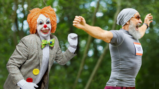 Marathon to deploy hundreds of clowns to chase runners to finish line